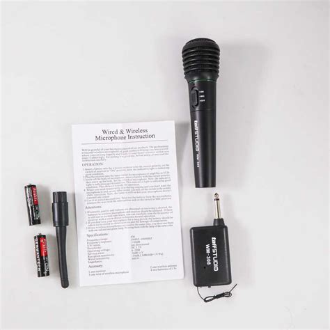 SINGLE Microphone In Microphone Wireless Karaoke Microphone Wireles Microphone Kabel Mic Mik