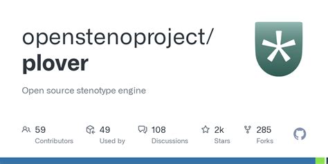 Github Openstenoprojectplover Open Source Stenotype Engine
