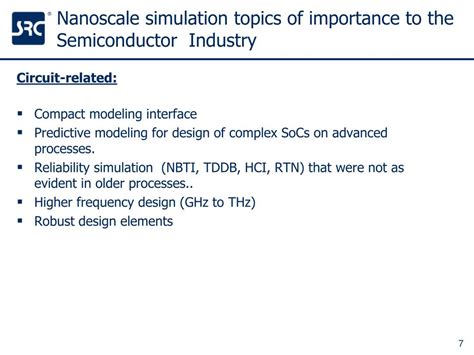 Ppt Trends In Simulation At Nano Scale Powerpoint Presentation Free