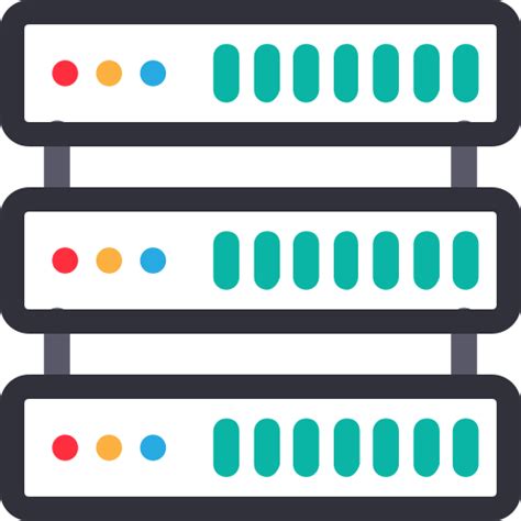 Database Hardware Hosting Server Storage Icon Download On Iconfinder