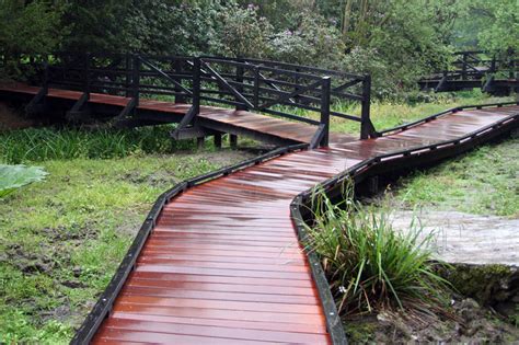 Мощение. Часть 5 - Деревянные дорожки и декинги