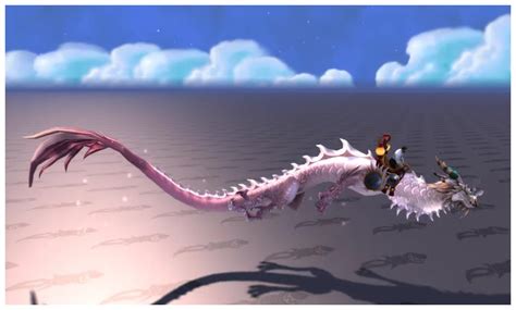 魔兽世界：永恒岛新增“白化云龙”，堪比星光龙，掉率感人！云龙坐骑潘达利亚新浪新闻