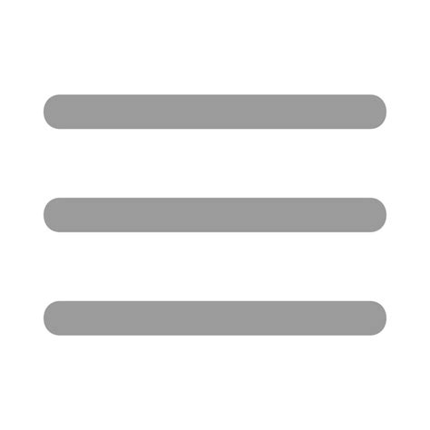 Menu Bar Vector Icon 23565951 Vector Art At Vecteezy