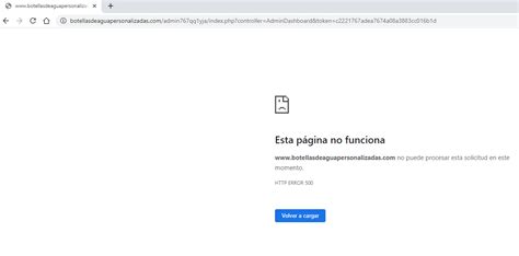 Error 500 Administrador Administración Prestashop Foro Webempresa