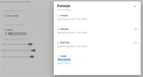 Show Hide Input Field When Some Specific Field Is Filled Studio Inistate Community