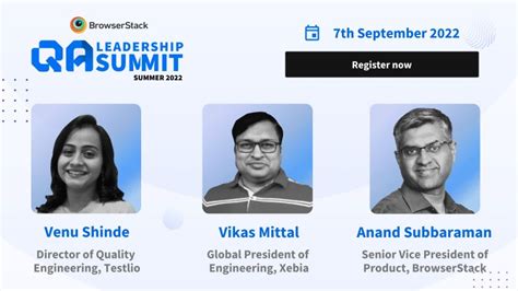 browserstack on linkedin qaleadershipsummit