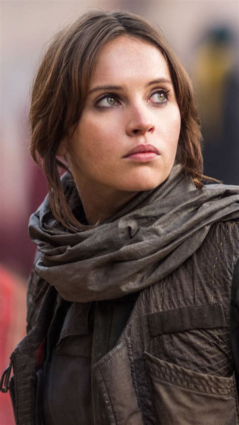 Felicity Jones As Jyn Erso In Rogue One Star Wars Wallpapers Rogue One Star
