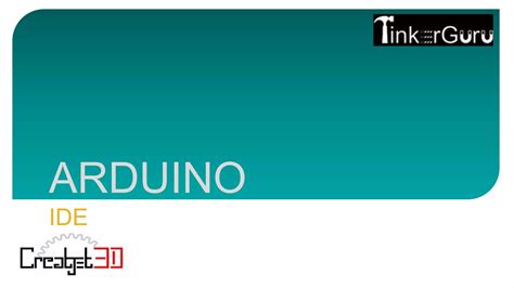 Arduino IDE PPT