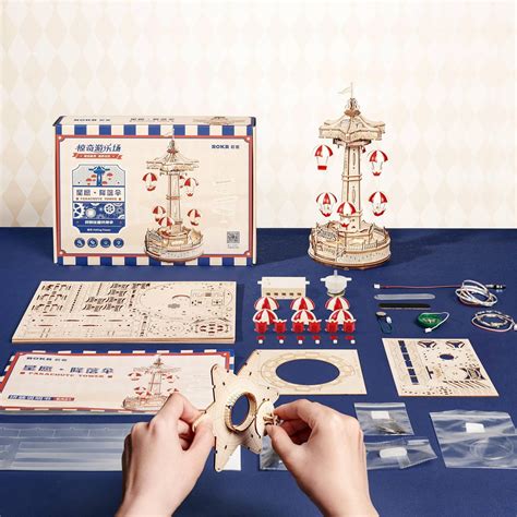 Rokr Parachute Tower Music Box Ea01