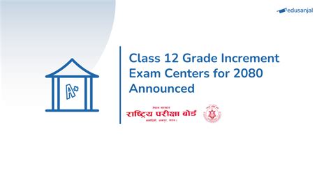 Class Grade Increment Exam Centers NEB Edusanjal