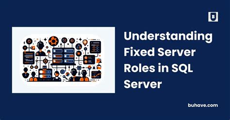Understanding Fixed Server Roles In Sql Server Buhave