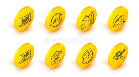 Set Line Search Data Analysis Digital Speed Meter Board With Graph Stocks Market Growth