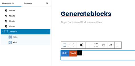 Generateblocks 180 Beta Für Wordpress Noch Einfacher Und Intuitiver