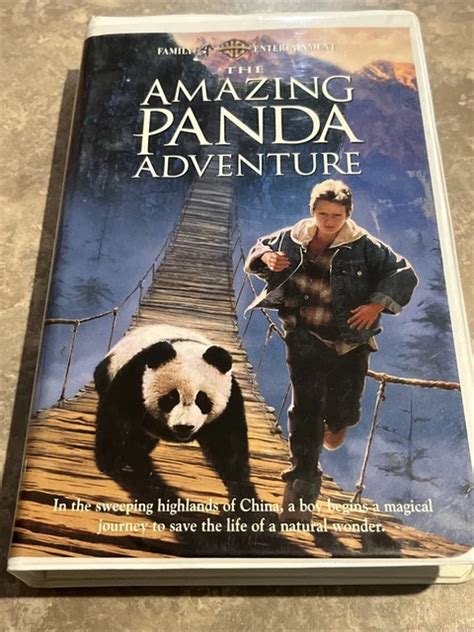 The Amazing Panda Adventure Vhs 1996 Clamshell Tested £224