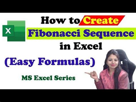 How To Create Fibonacci Sequence In Excel MS Excel Series