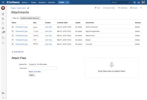 Display Custom Content In Attachments