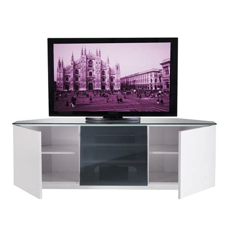 20 Best Elevate Your Living Room With A White Gloss Corner Tv Stand