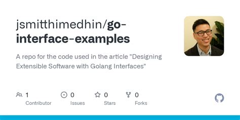 GitHub Jsmitthimedhin Go Interface Examples A Repo For The Code Used In The Article