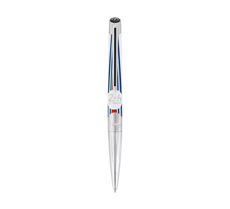 Шариковая ручка S.T. Dupont 24h Le Mans 405006, отделка палладием и ...