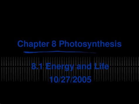Ppt Chapter 8 Photosynthesis Dokumen Tips