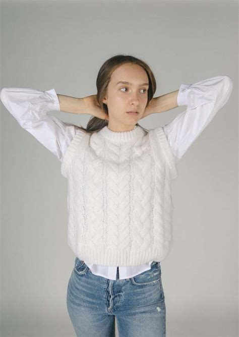 Rails Alexis Vest Ivory Garmentory