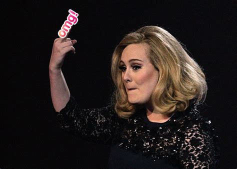Brits 2012 Adele Apologises For Flipping The Finger