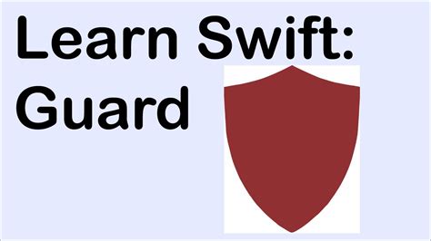 Learn Swift 2 0 Guard Statement YouTube