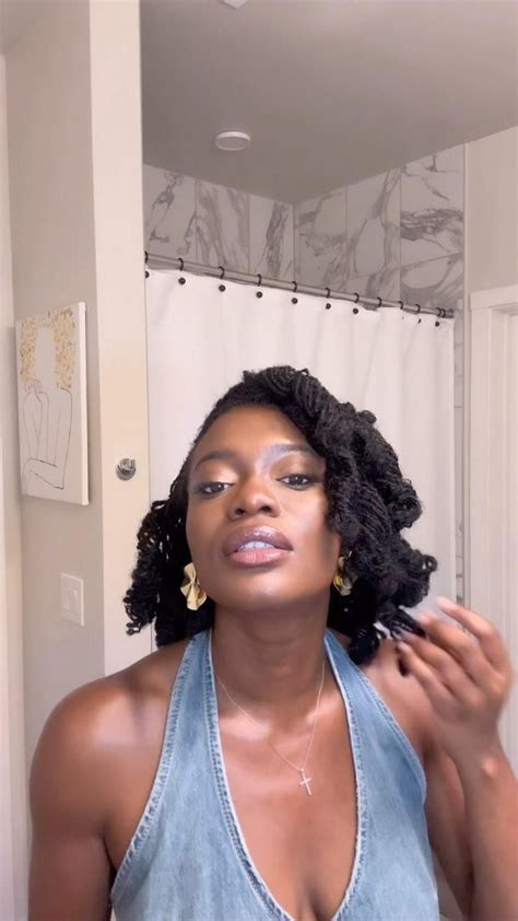 That Name You Cant Pronounce On Instagram Flexi Rod Set On Microlocs One Goal Of Mine Is To
