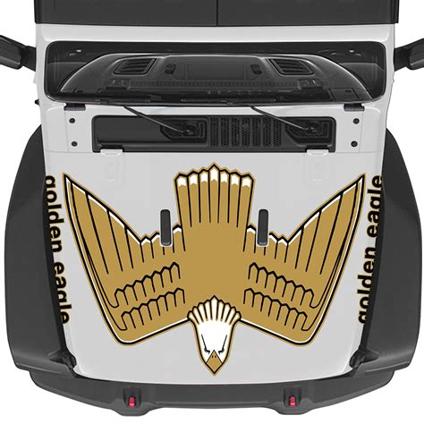 Retro Golden Eagle Graphics Set Rebel Decal