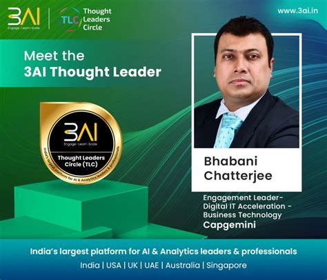 Bhabani Chatterjee On Linkedin 3ai Artificialintelligence
