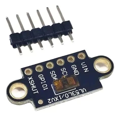 sensor de distância laser vl53l1x lidar tof i2c 4m 400cm
