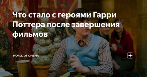 Что стало с героями Гарри Поттера после завершения фильмов World Of Cinema Дзен