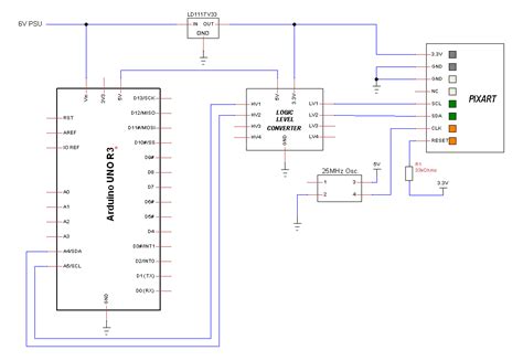Arduino Uno With MPU6050 Pixart IR Camera MPU 6050 6 Axis