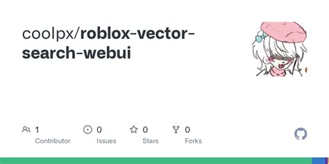 Activity · Coolpx Roblox Vector Search Webui · Github