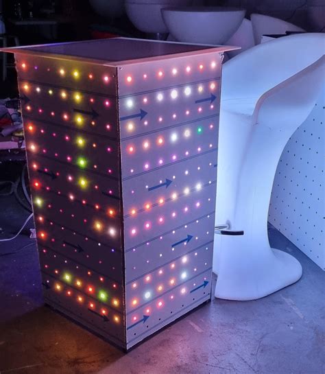 Led Programable Bar Table Etsy