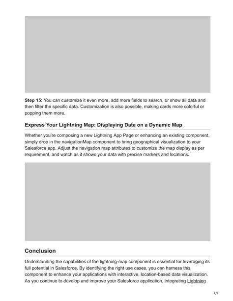 Integrating Salesforce Lightning Map With Lead Object Pdf