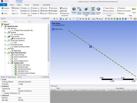 Problem With Eigenvalue Buckling Beam As Line Body Model