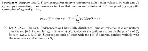 Solved Problem Suppose That X Y Are Independent Discrete Chegg