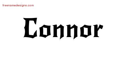 Connor Archives Page Of Free Name Designs