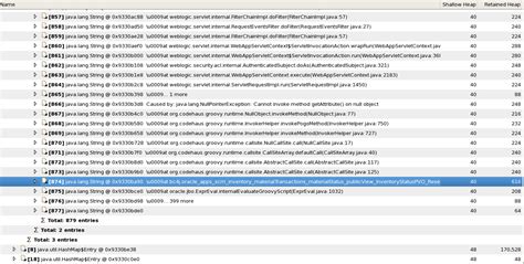 Eclipse Memory Analyzer Blog EMA Exception Logging Causing Memory Pressure