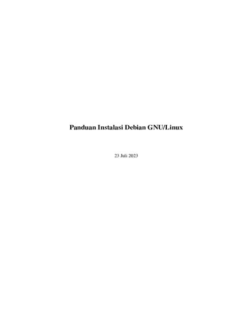fillable online bab 1 tutorial gnu linux fax email print pdffiller