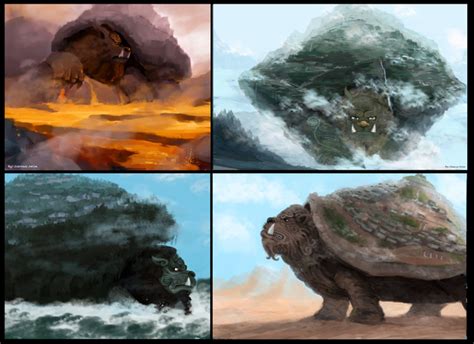 The Four Lion Turtles Avatar The Last Airbender Art Lion Turtle