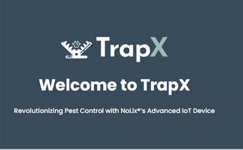 Introducing Trapx A New Pest Control Device By Nolix Ai Iotxtech Ai