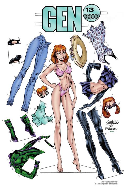 Gen13 Vol2 1 Variant Cover By J Scott Campbell And Tom Mcweeney R