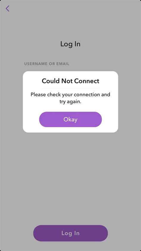 Snapchat Could Not Connect Issue This Should Work Android Nature