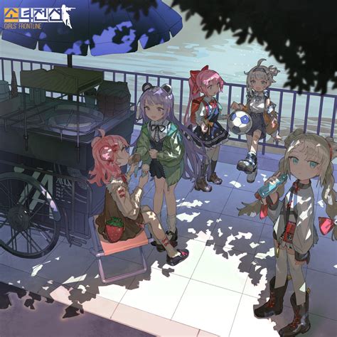 소녀전선 안녕하세요 지휘관 여러분 오늘 점검 후 환상 나들이 테마 코스튬이 판매됩니다 이에