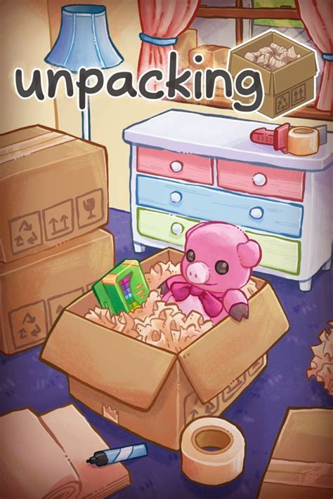 Unpacking 2021 Box Cover Art Mobygames