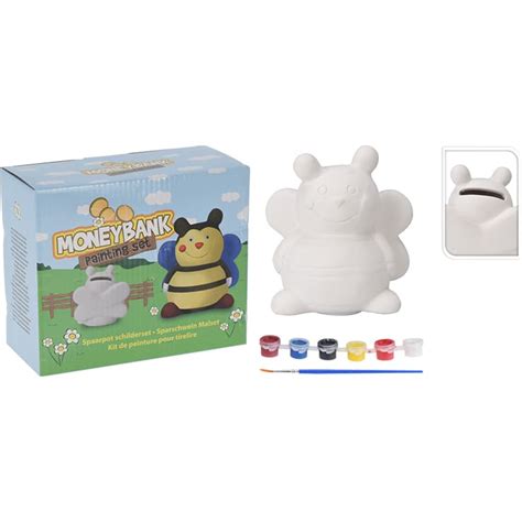 სახატავი ნაკრები საღებავი და ყულაბა ფუტკარიartandcraft Yoyoso