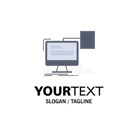 Resume Storage Print Cv Document Flat Color Icon Vector Stock Vector Illustration Of