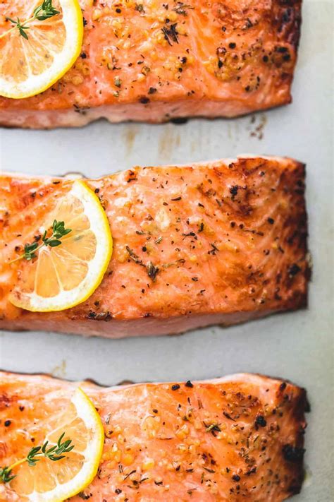 Baked Salmon Oven Baked Salmon Recipe Easy Healthy W Lemon